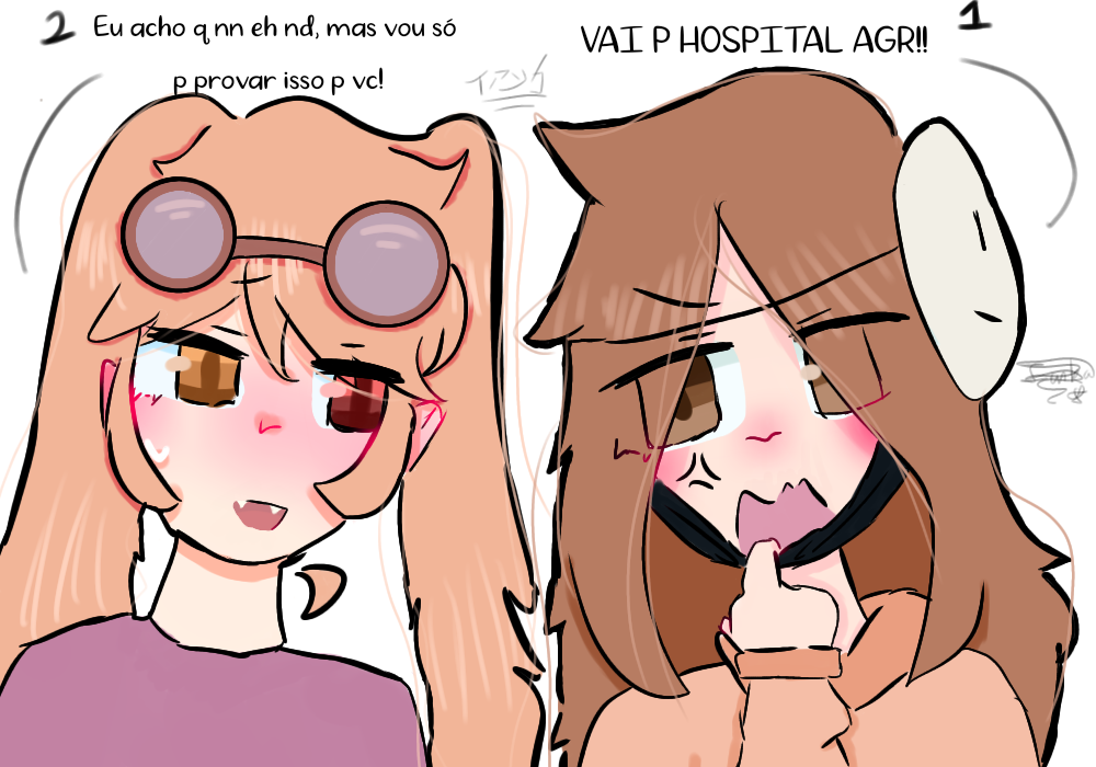 Isso realmente aconteceu c nois 2 kk - ibisPaint