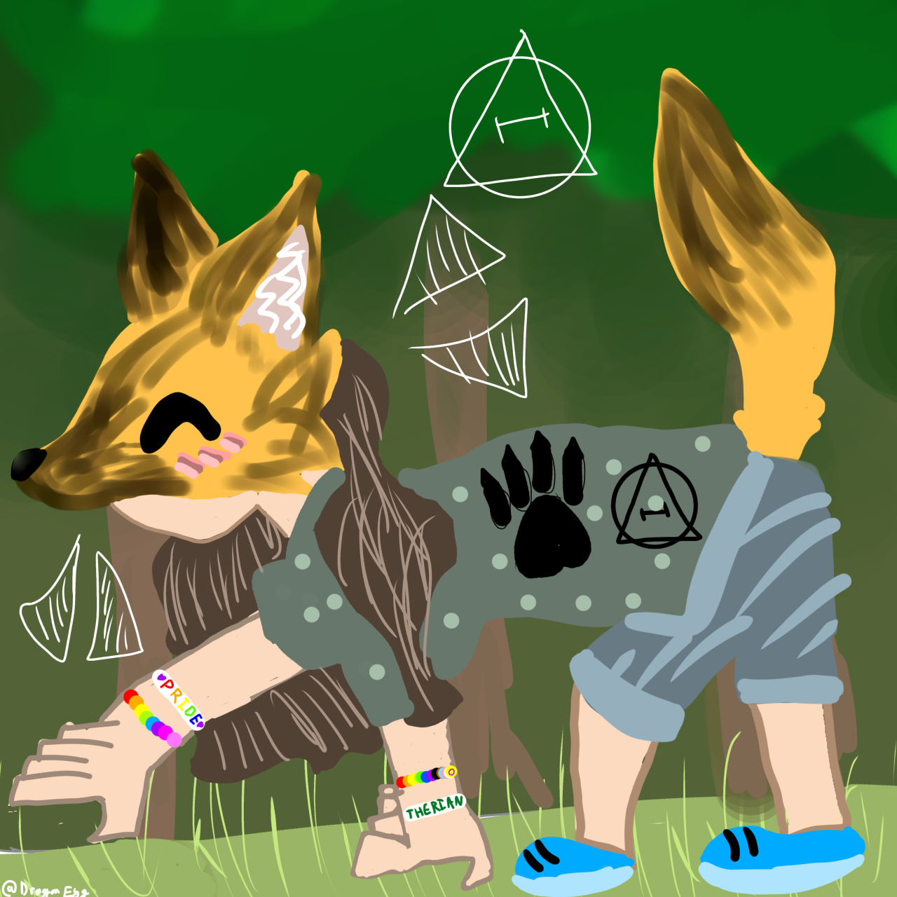 Therian doing quads - ibisPaint