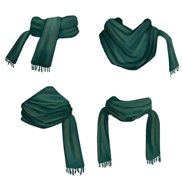 scarves - ibisPaint