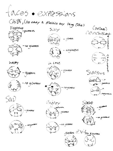little expressions guid for mu style - ibisPaint