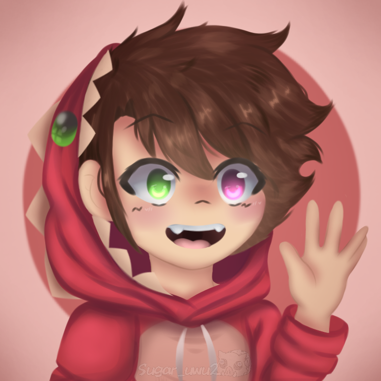 Un Raptor feliz - ibisPaint