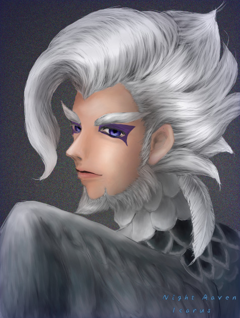 Night Raven Icarus - ibisPaint