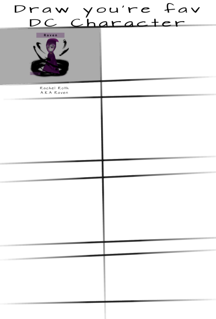 Draw you're fav DC Character - ibisPaint