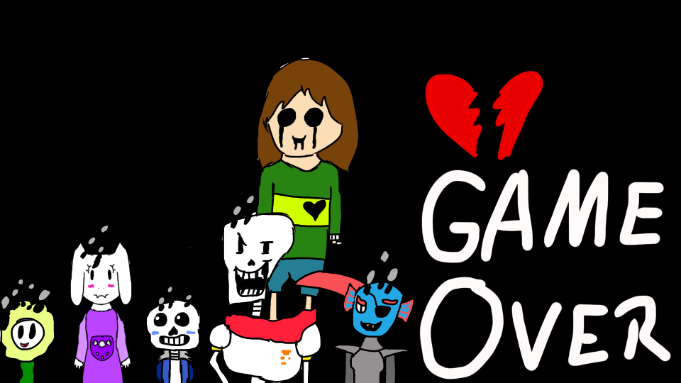 Undertale Genocide Chara - ibisPaint