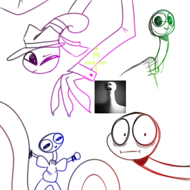 my partners oc Dingus - ibisPaint