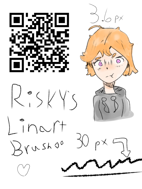 Lineart Brush! - ibisPaint