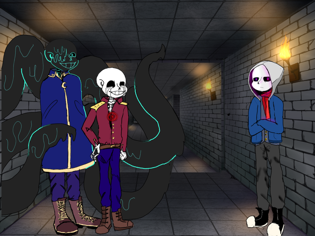 The tricky trio - ibisPaint