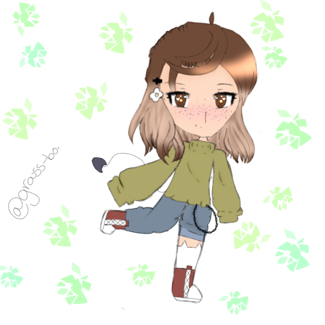 Grass-boi - ibisPaint