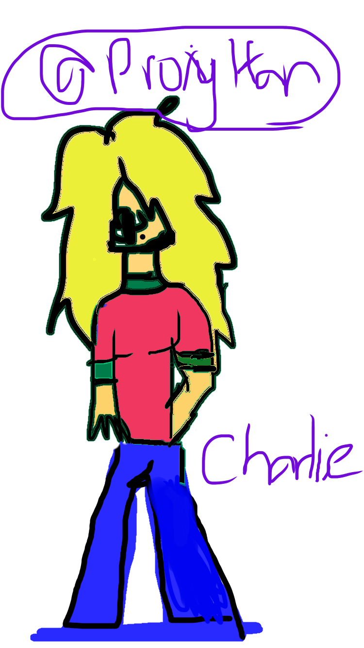Charlie (first digital drawing) - ibisPaint