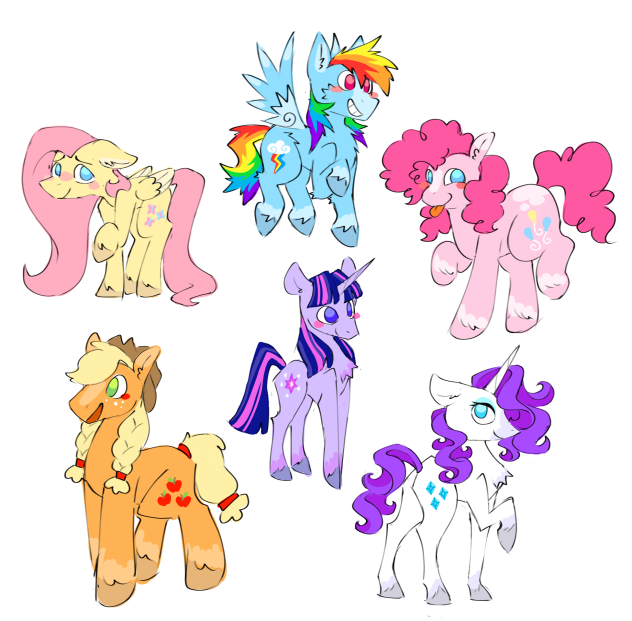 MLP mane six🩷 - ibisPaint