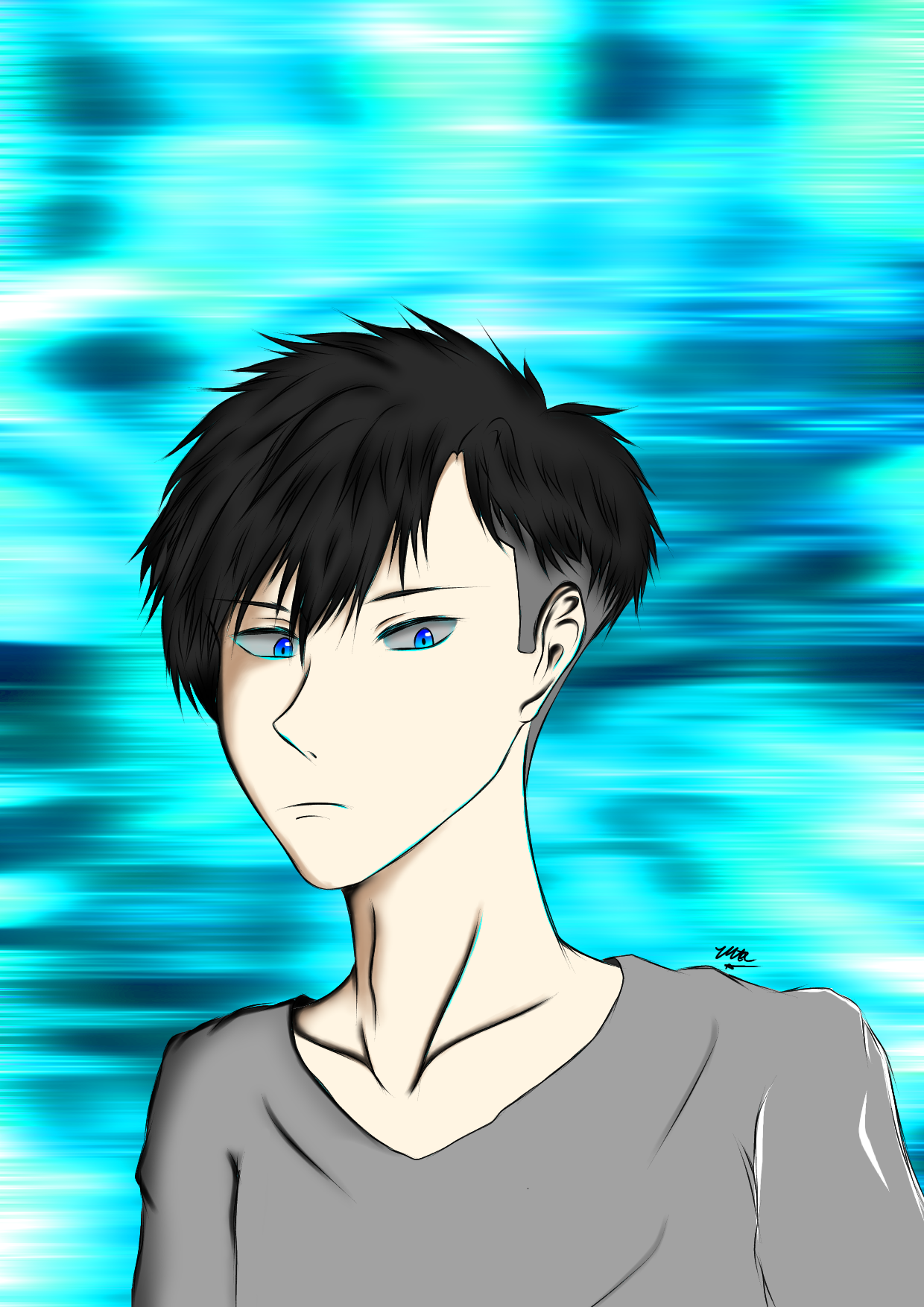 blue - ibisPaint