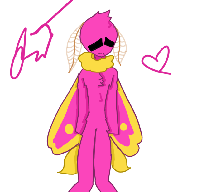 Moth creature - ibisPaint