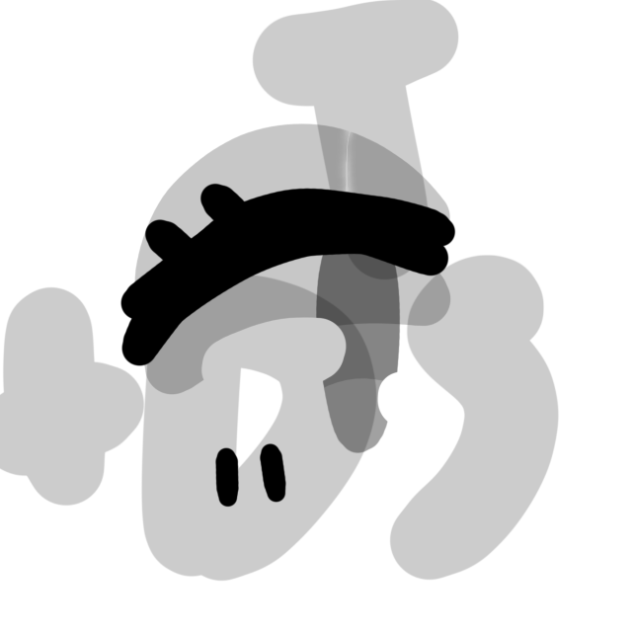 first animation - blinking - ibisPaint