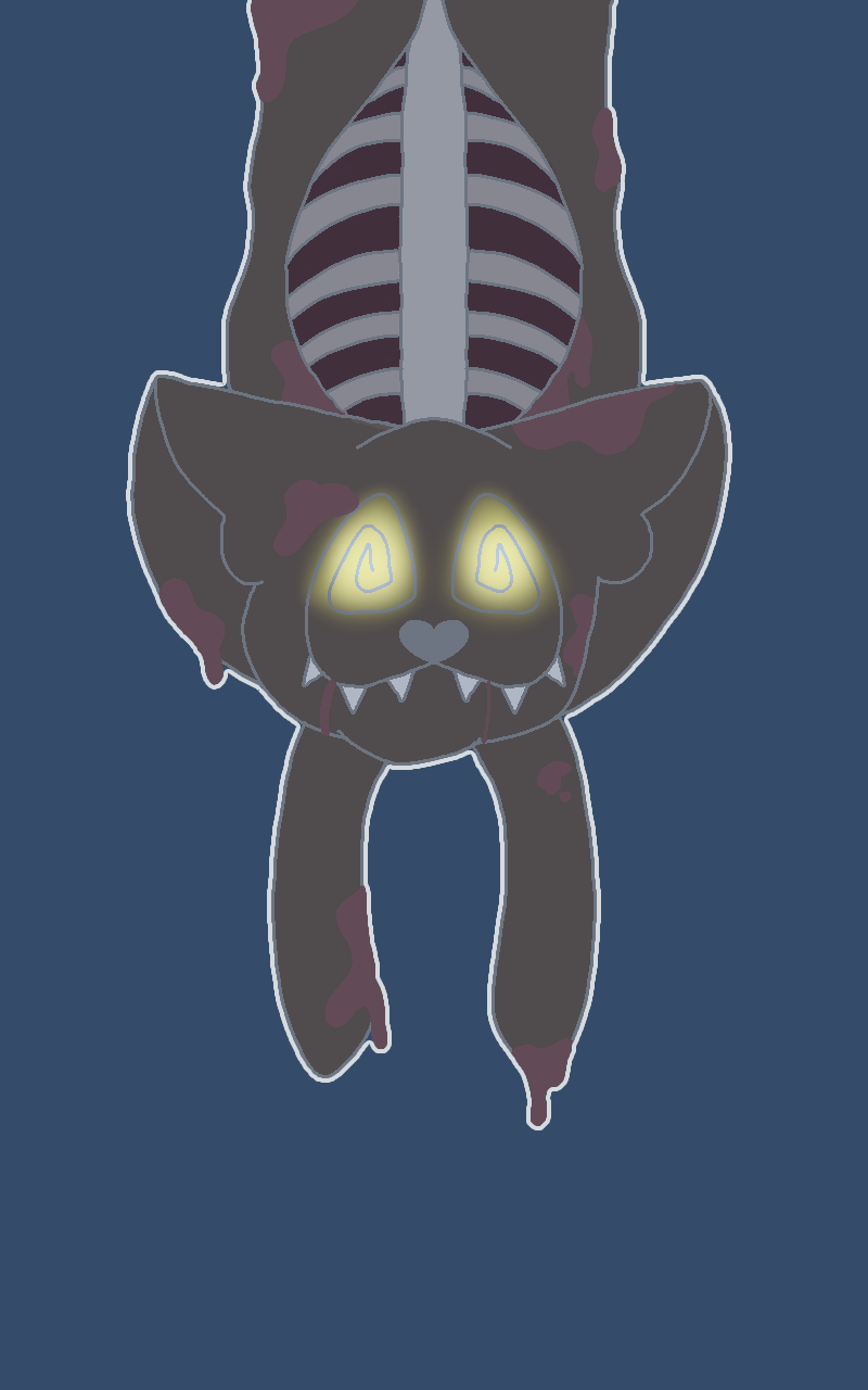 Ghost cat - ibisPaint