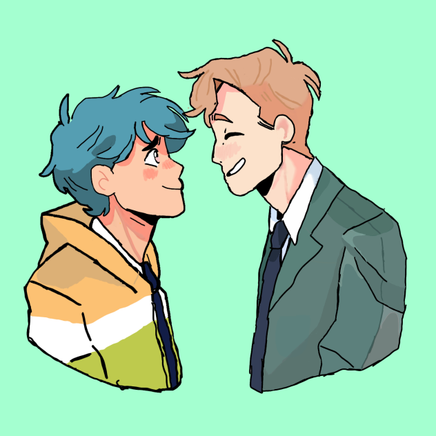 nick and charlie heartstopper - ibisPaint