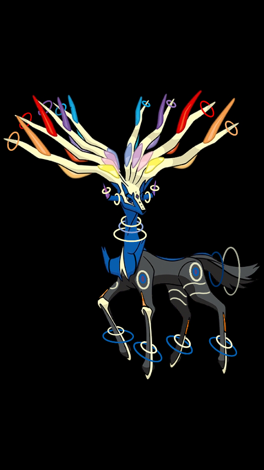 Mega Xerneas Drawing - ibisPaint