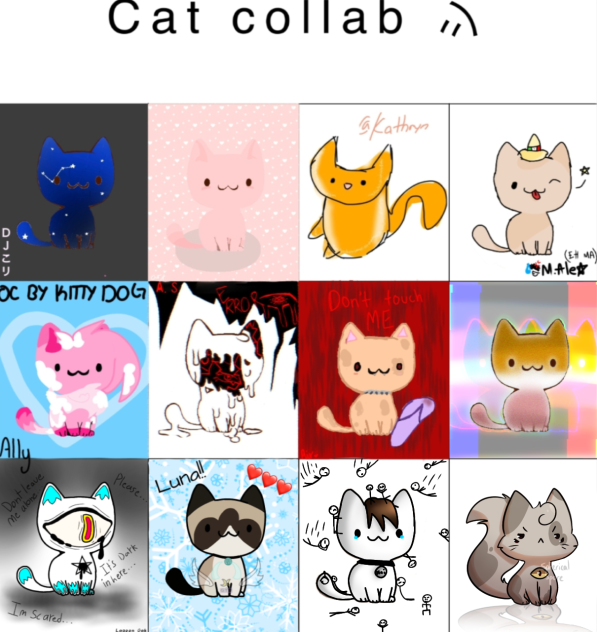 Cat Collab - ibisPaint