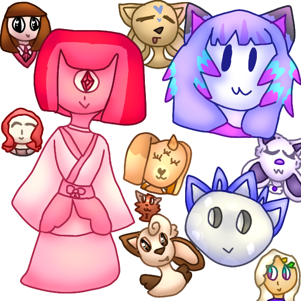 Some OCs, I guess. - ibisPaint