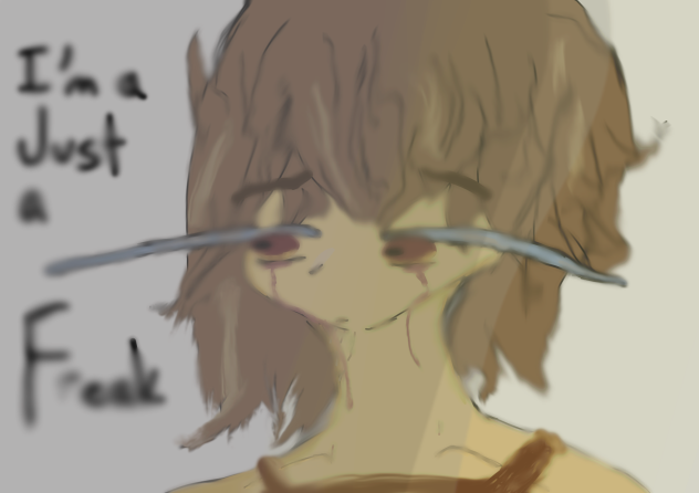 I’m a just a freak. - ibisPaint