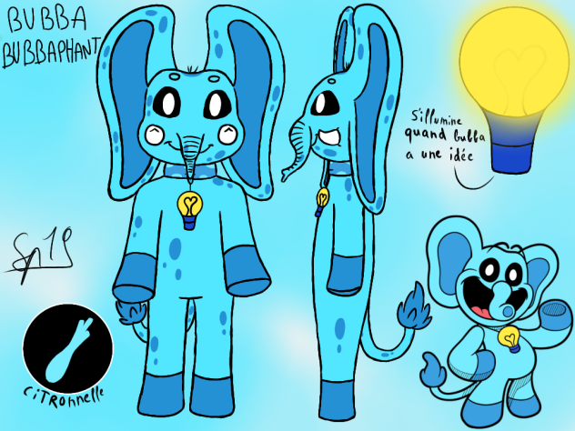 Bubba Bubbaphant - ibisPaint