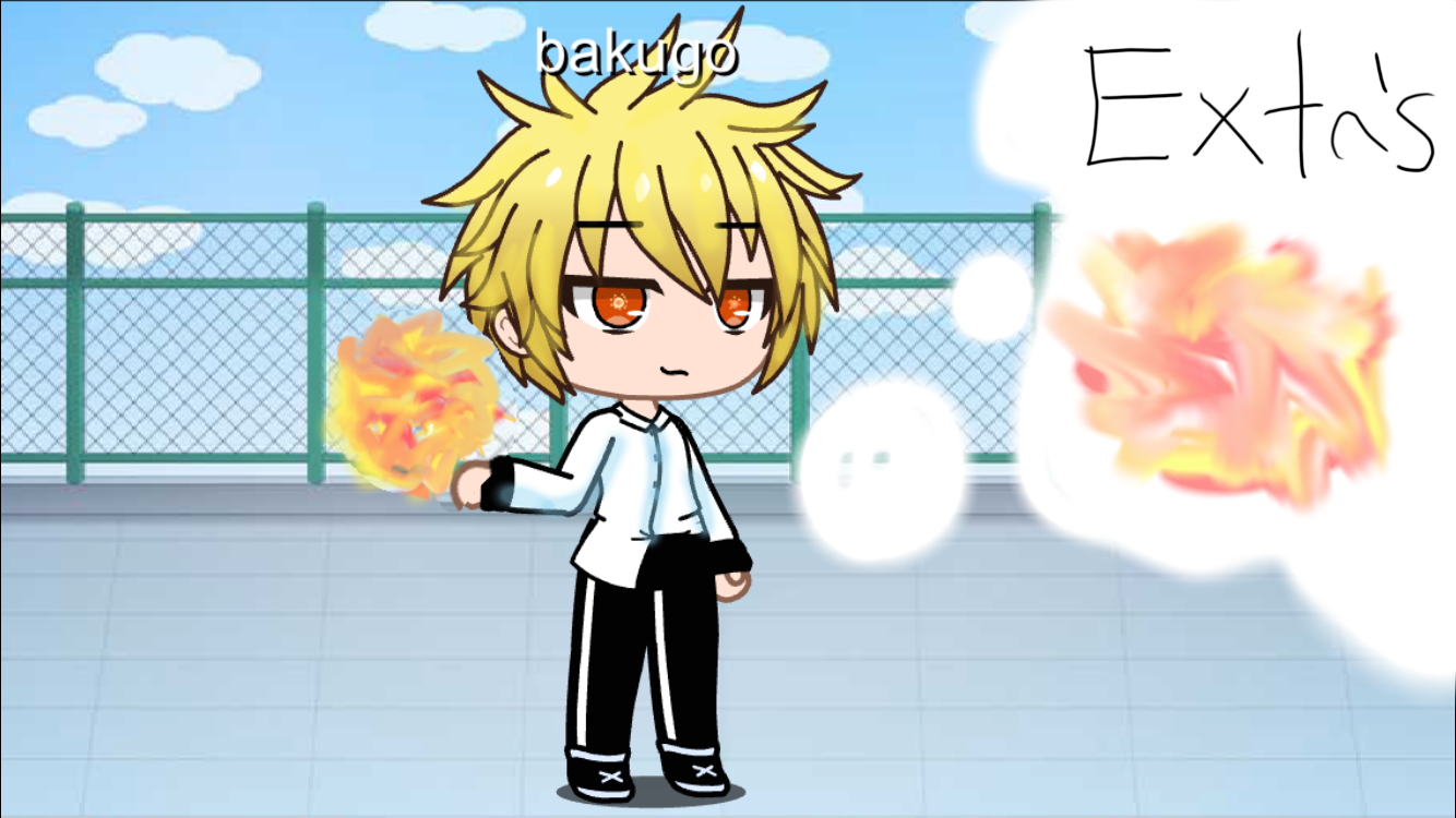 Bakugo from My hero gacha - ibisPaint