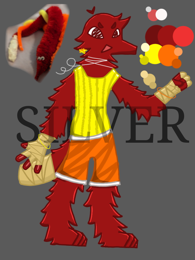 WORM ON A STRING; NUMBER ONE - ibisPaint