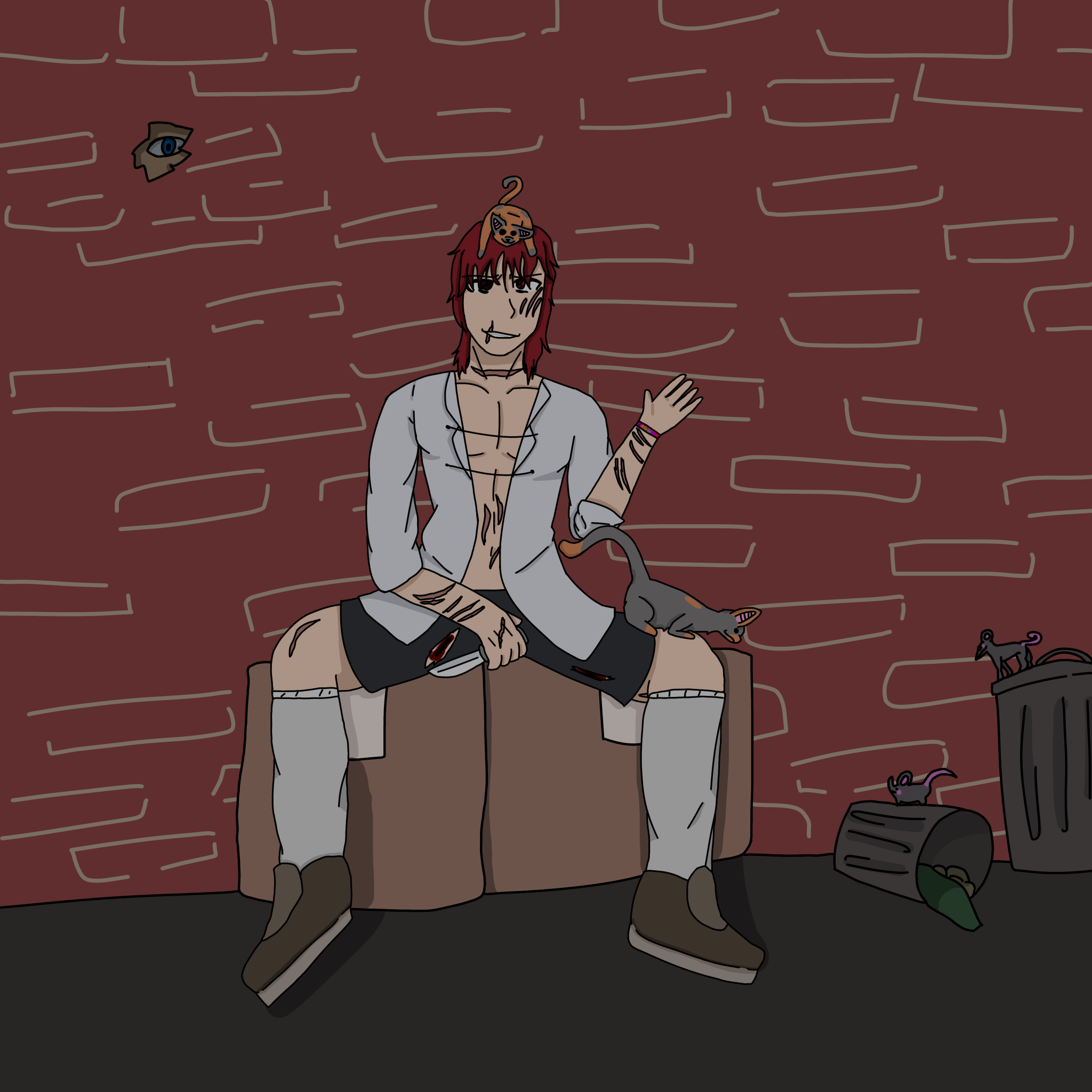 Dumpster mannansnananana - ibisPaint