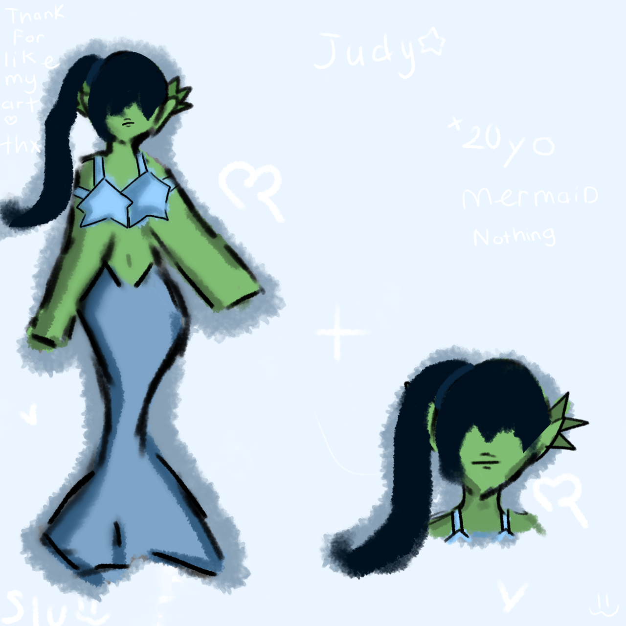 Judy ( mermaid ) - ibisPaint