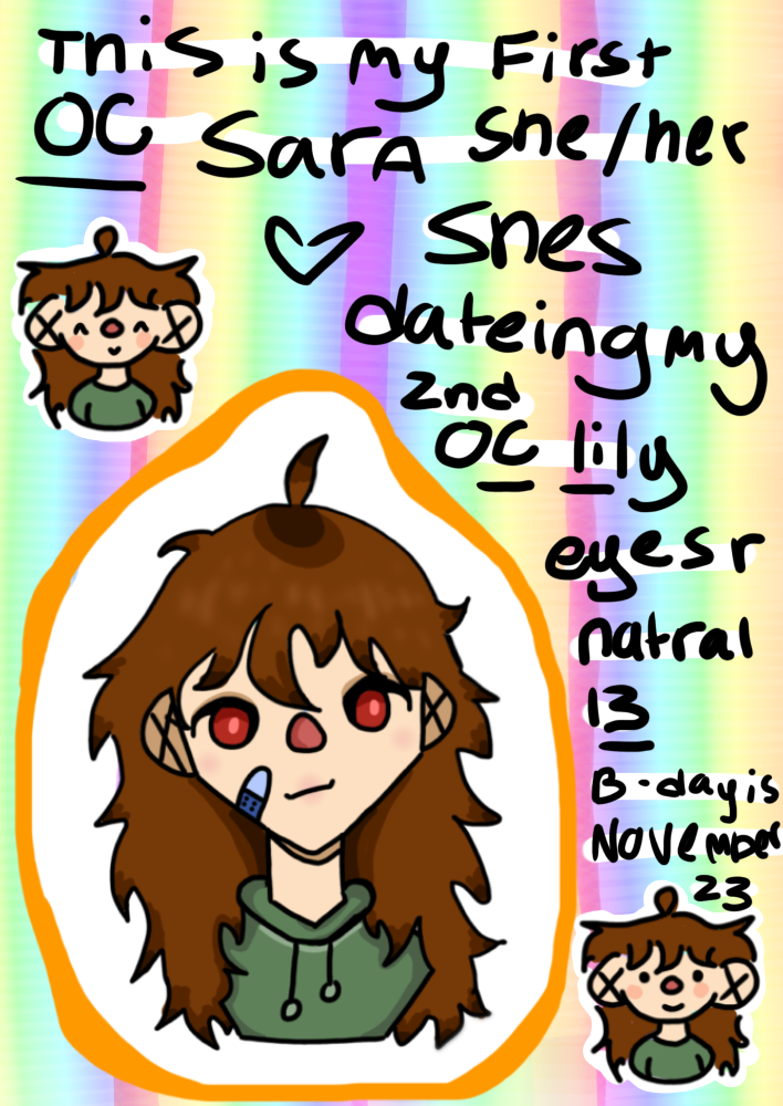 First OC Sara - ibisPaint