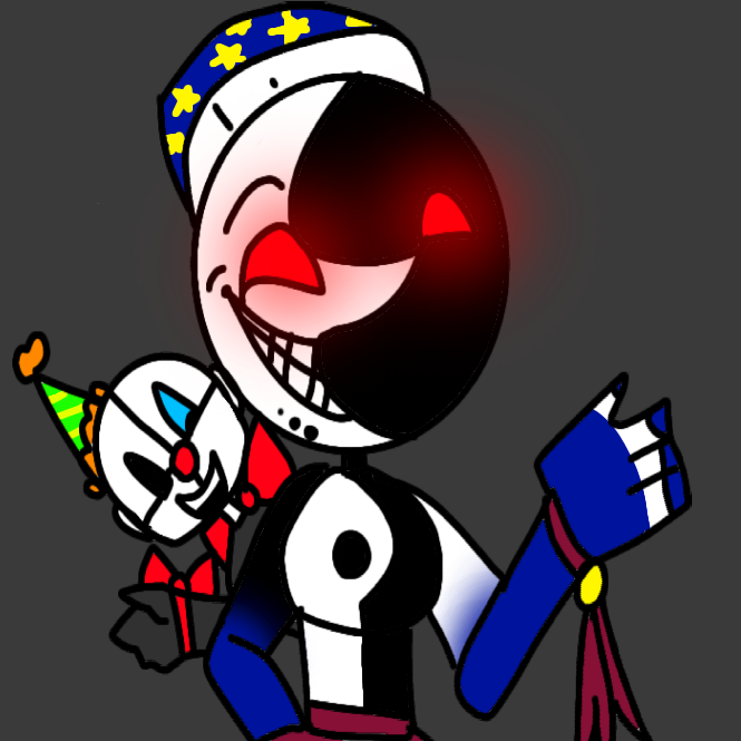 Moon drop and Mini Ennard - ibisPaint