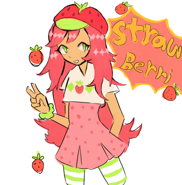 strawberry shortcake - ibisPaint