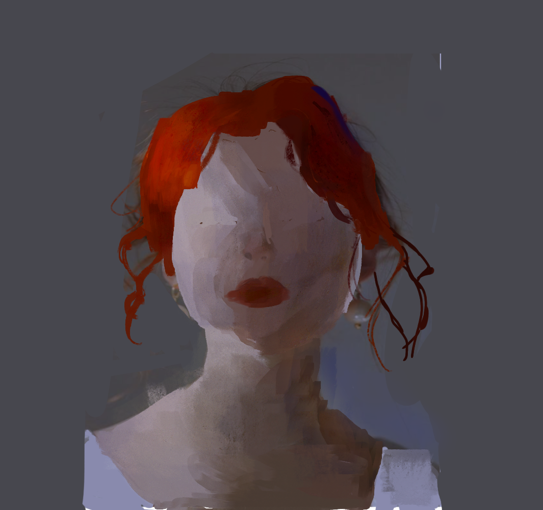 wanted to try a more abstract version - ibisPaint