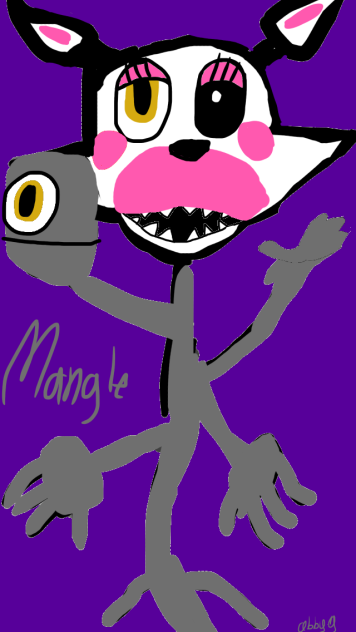 FNAF Mangle speed paint - ibisPaint