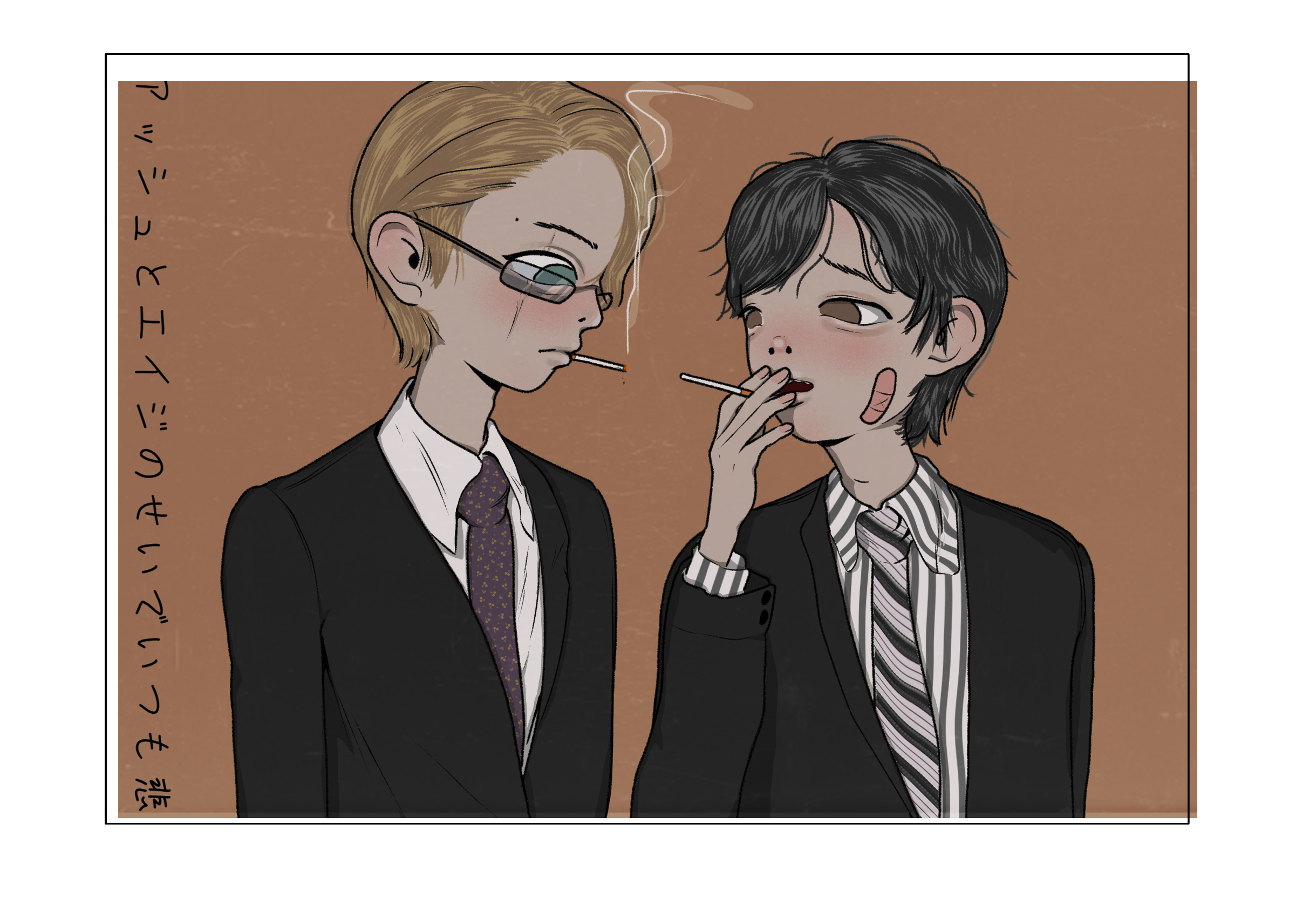 Ash n eiji gae - ibisPaint