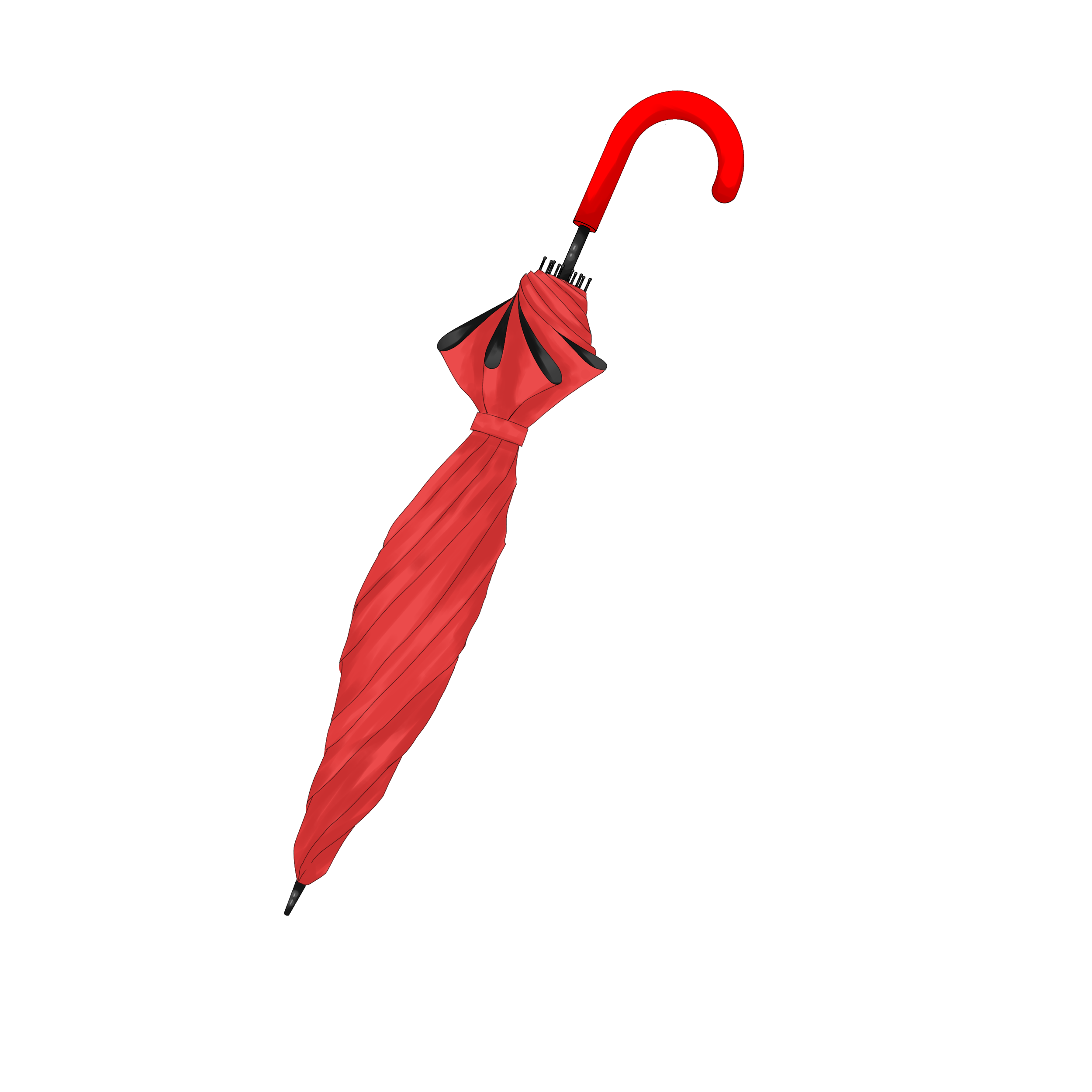 Umbrella (Red) - ibisPaint