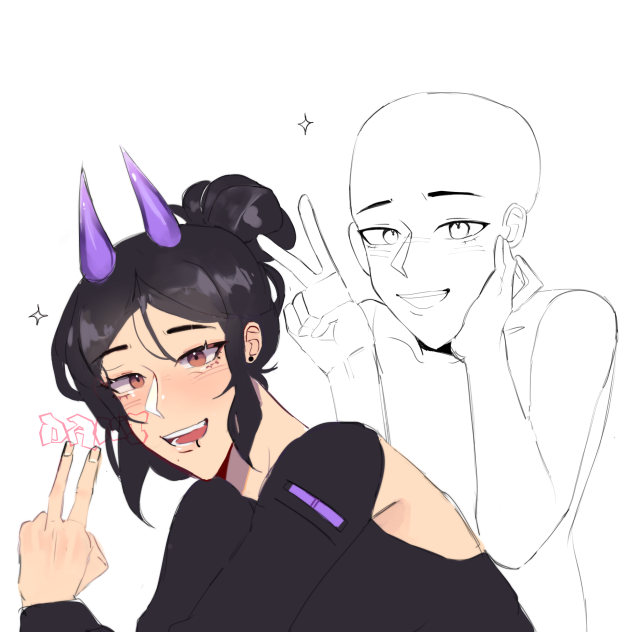 Collab W Ash! - ibisPaint