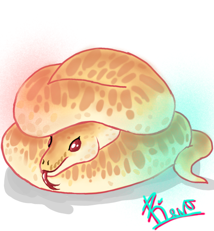 cute snake - ibisPaint