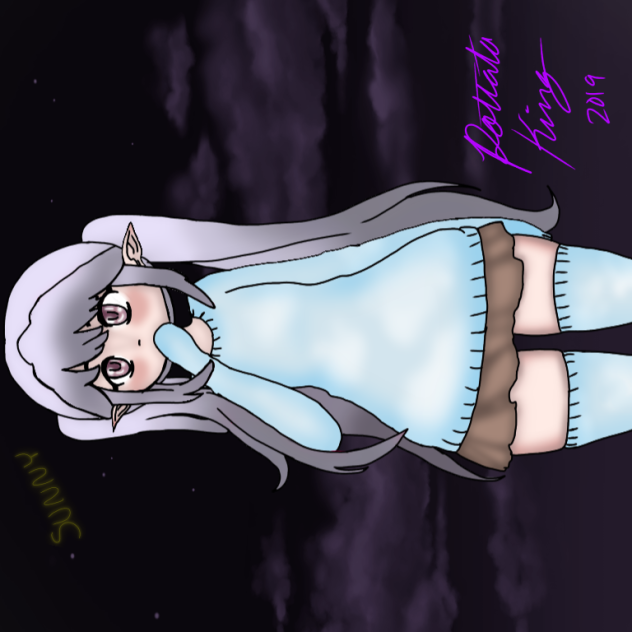 Sunny oc character design concept - ibisPaint