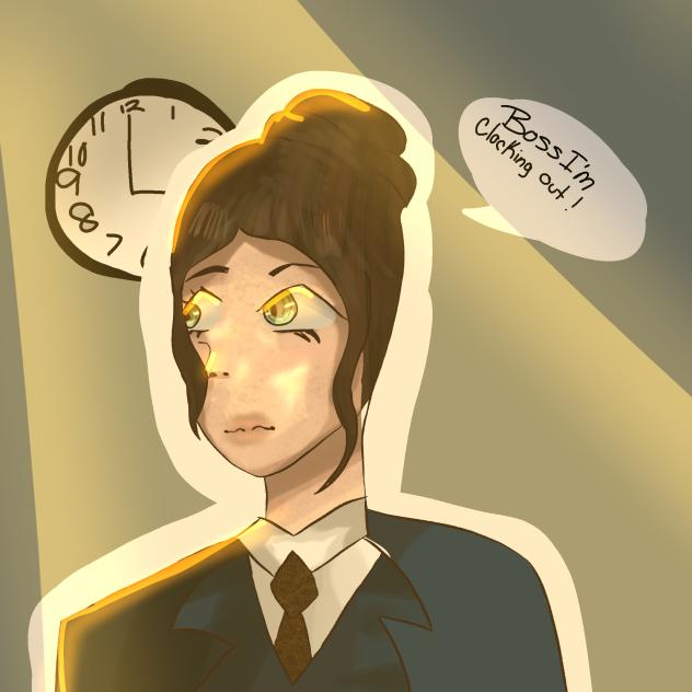 Day in the office - ibisPaint