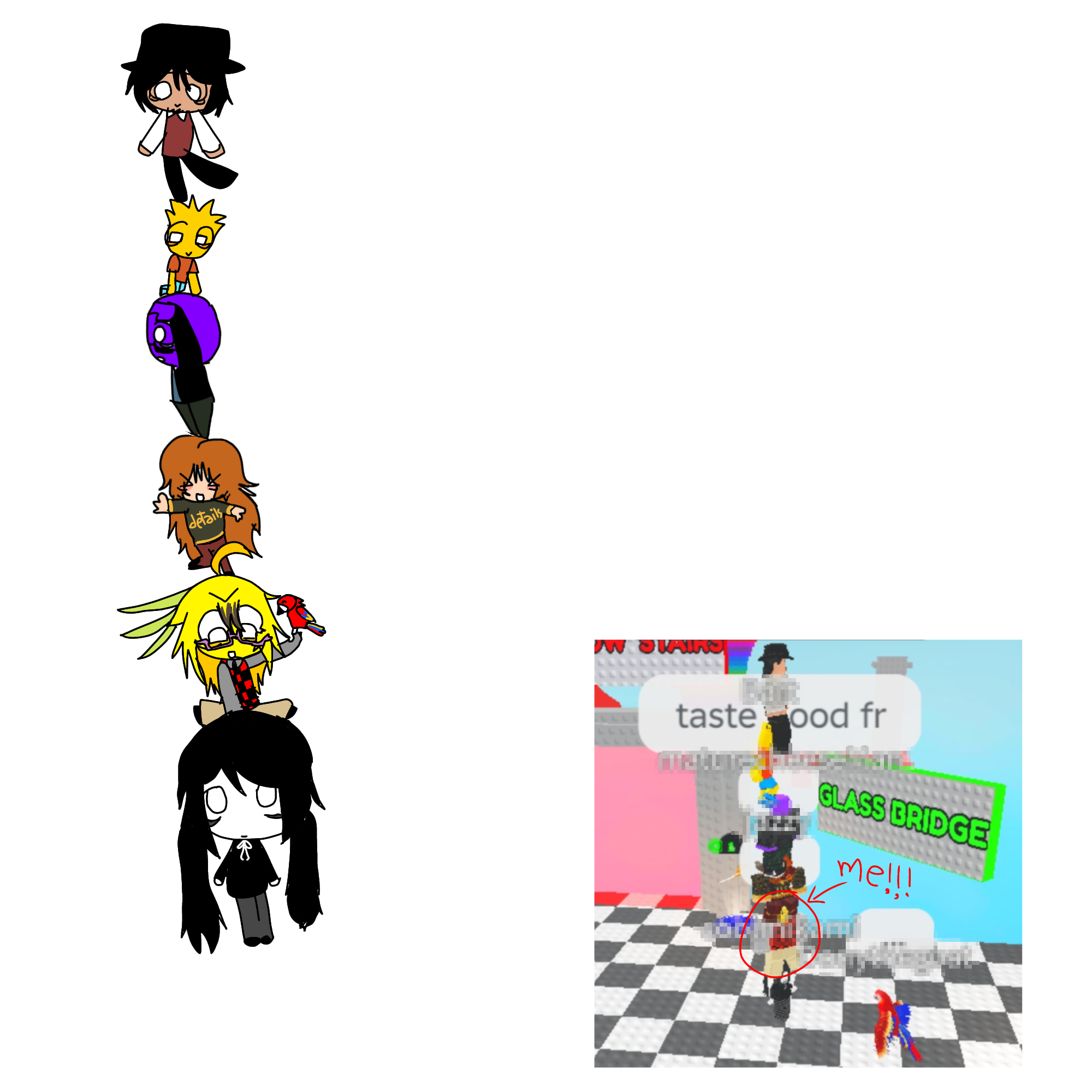 PARROTLINGS TUFF TOWER!!! - ibisPaint