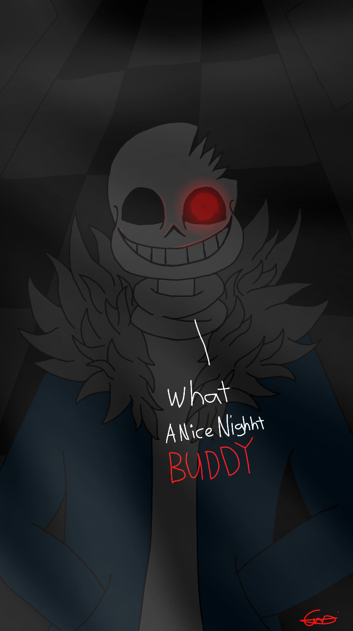 Final Corridor-Horror!Sans final redraw - ibisPaint