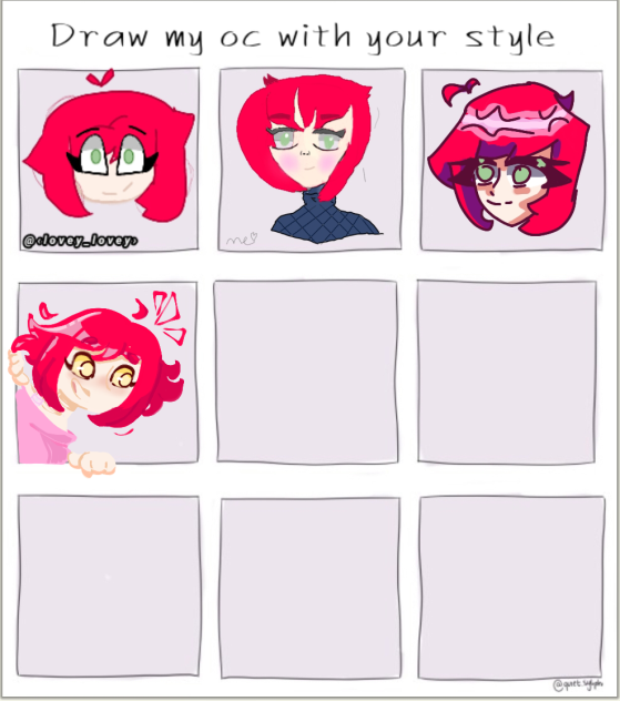 Draw my oc with your style - ibisPaint