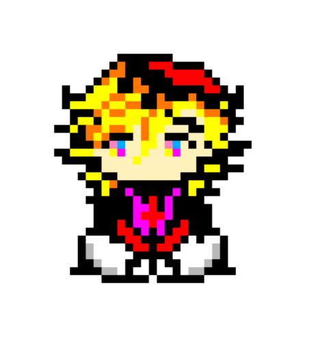 chibi douma pixel art - ibisPaint