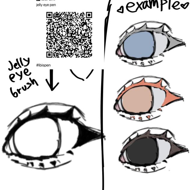 Jelly eye made by me!! - ibisPaint
