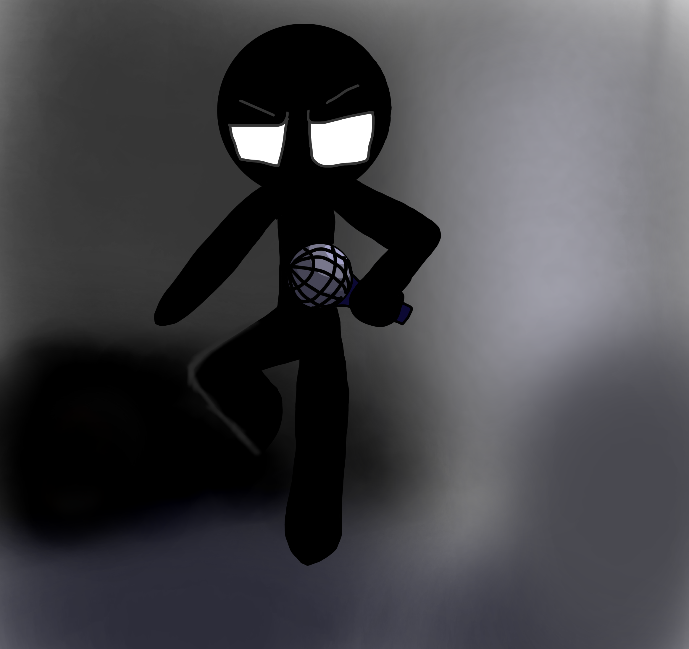 Stickman ( fnf mod ) - ibisPaint