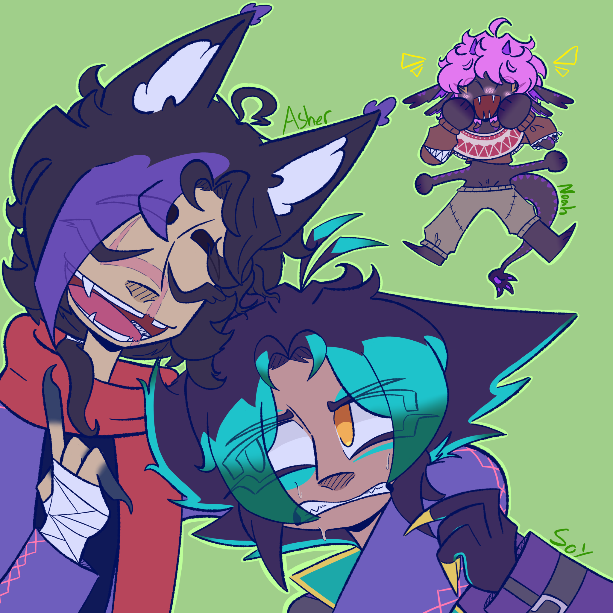 The Ozman brothers🤯 - ibisPaint