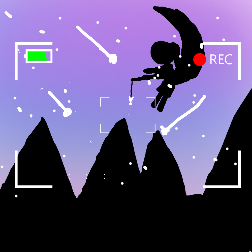 fishing in the sky - ibisPaint