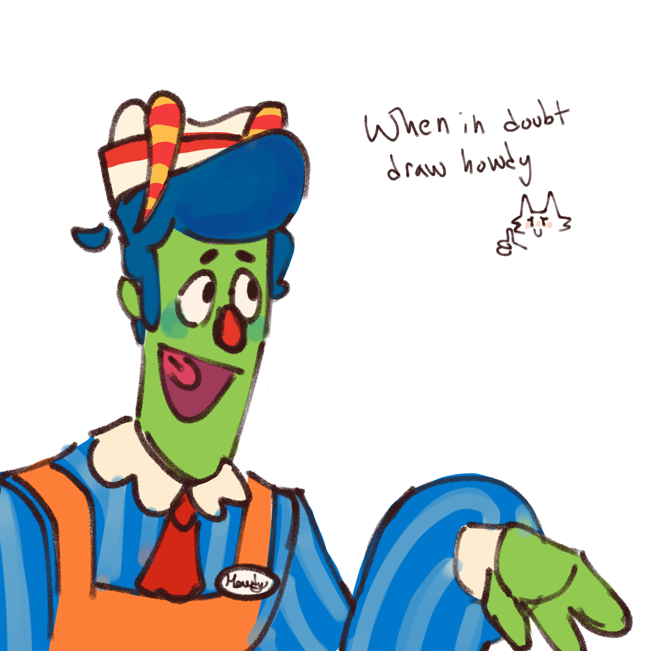 Howdy stress doodle. - ibisPaint