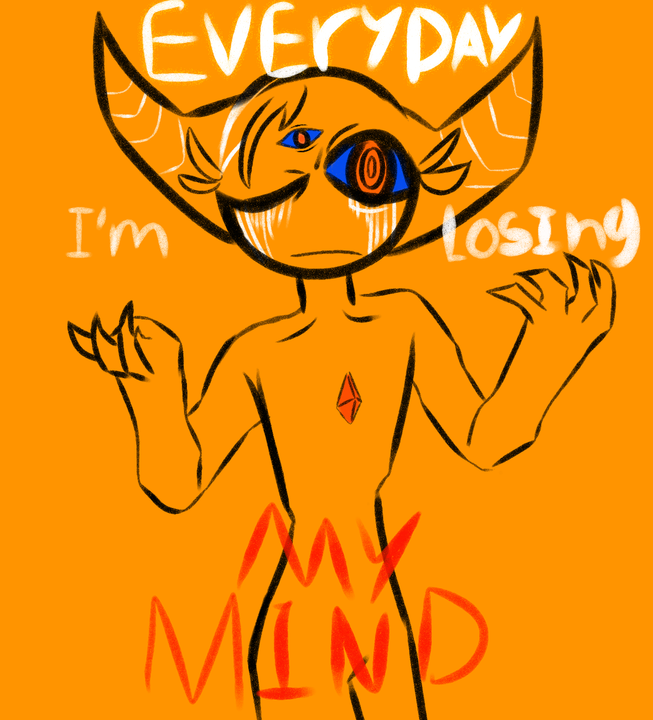 LOSING MY MIND. - ibisPaint