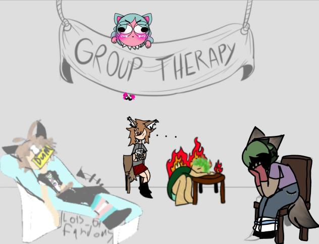 Group therapy collab - ibisPaint